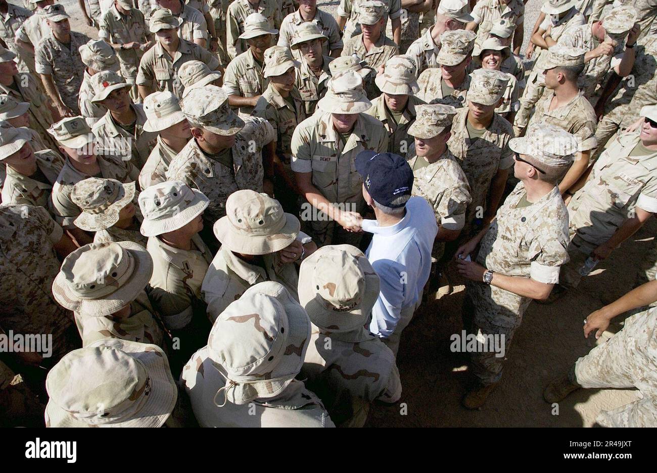 US Navy The Secretary of the Navy, the Honorable Gordon R. England ...