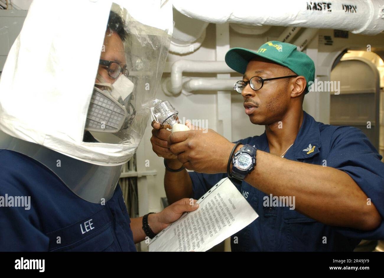 US Navy Boatswain's Mate Stock Photo - Alamy