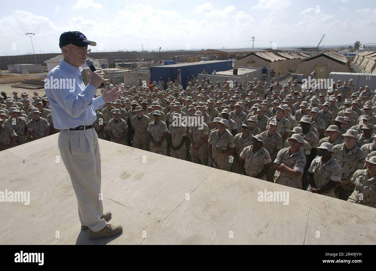US Navy The Secretary of the Navy, the Honorable Gordon R. England ...