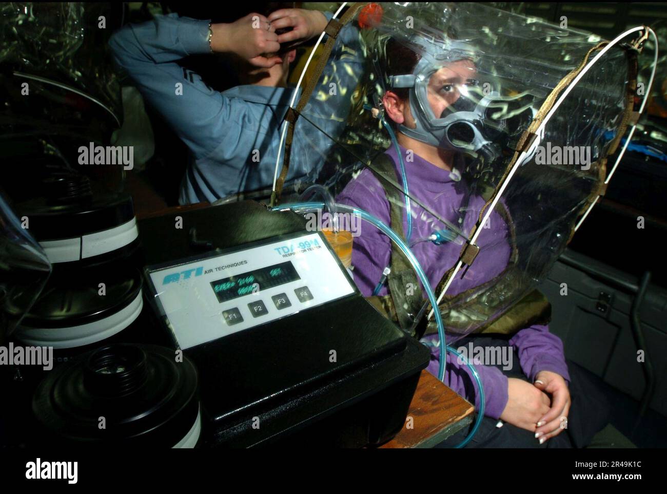 US Navy Sailors aboard the aircraft carrier USS John C. Stennis (CVN 74 ...