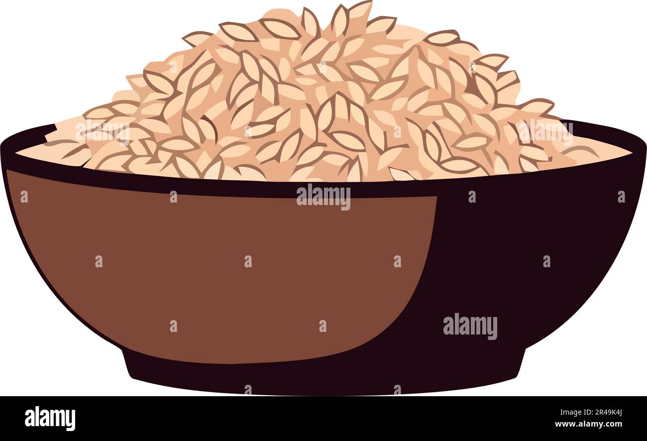 Organic rice vector design Stock Vector Image & Art - Alamy