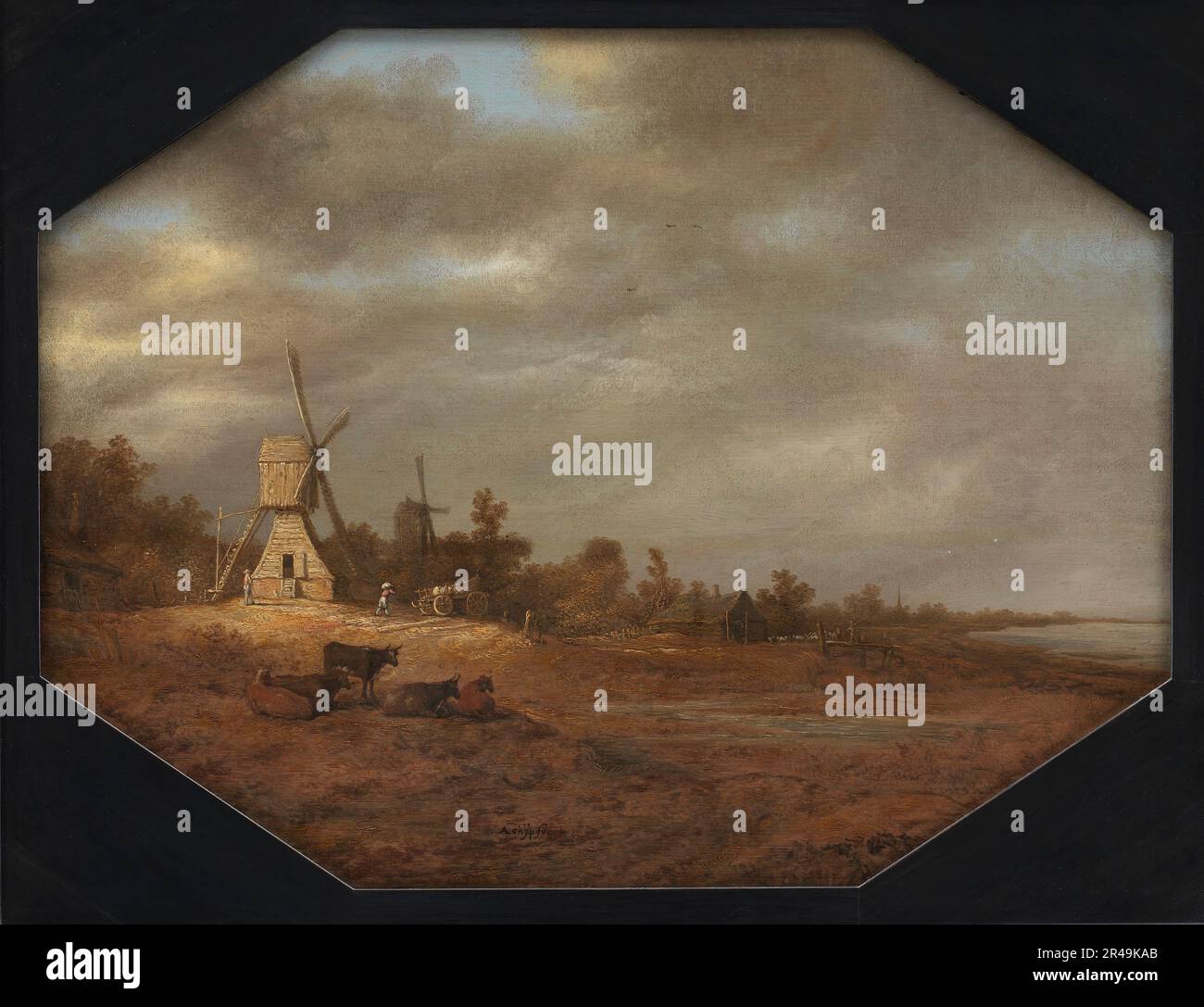 17th century dutch windmills hi-res stock photography and images - Alamy