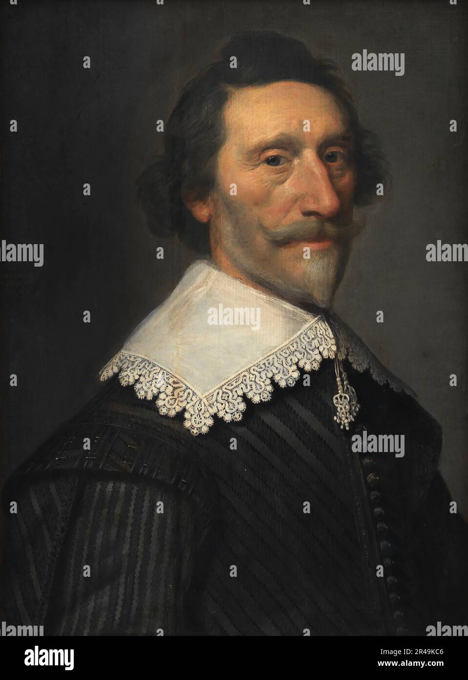 The Dutch Poet and Historian Pieter Cornelisz Hooft (1581-1647), 1638 ...