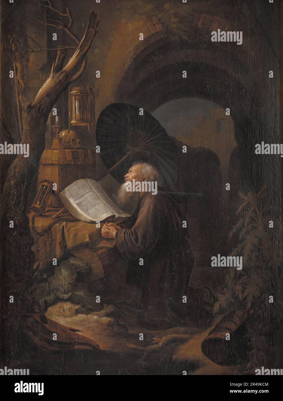 Hermit kneeling hi-res stock photography and images - Alamy