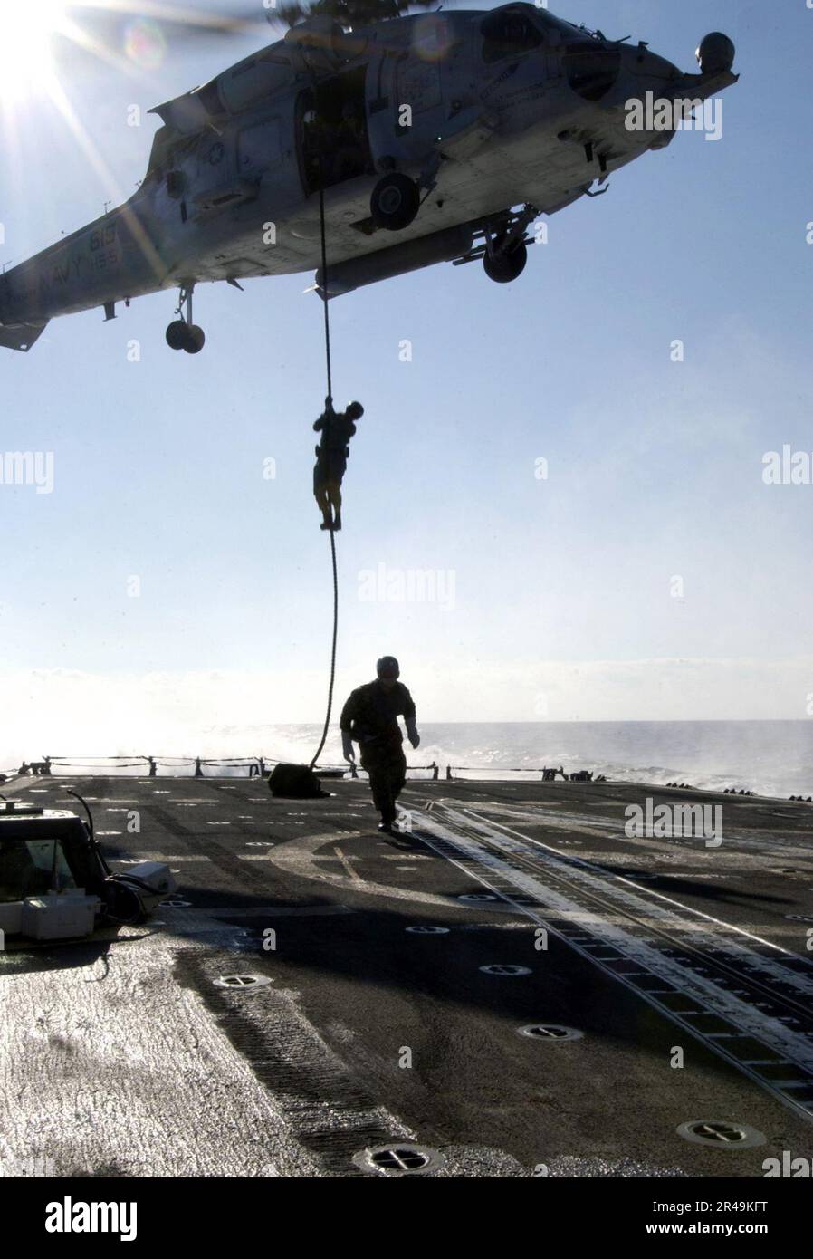 US Navy Sailors from Explosive Ordnance Disposal Mobile Unit Six (EODMU ...