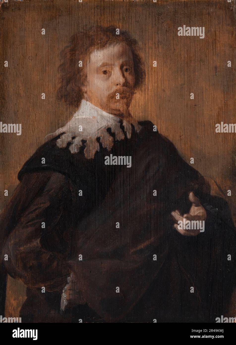 Portrait of Cornelis van Poelenburgh, 1627-1635 Stock Photo - Alamy