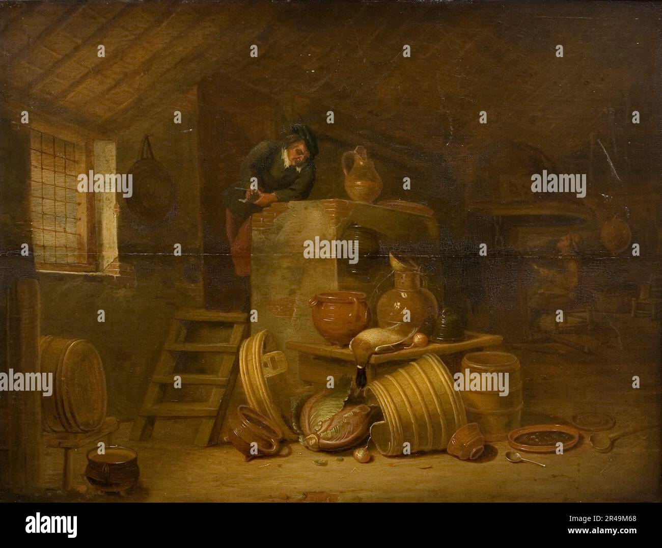 17th century woman kitchen hi-res stock photography and images - Alamy