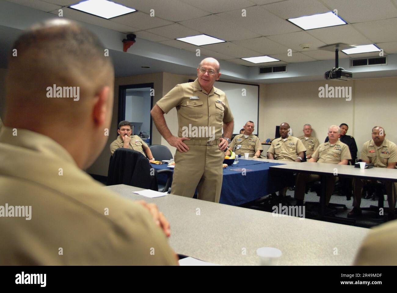 US Navy Adm. Vern Clark Stock Photo - Alamy