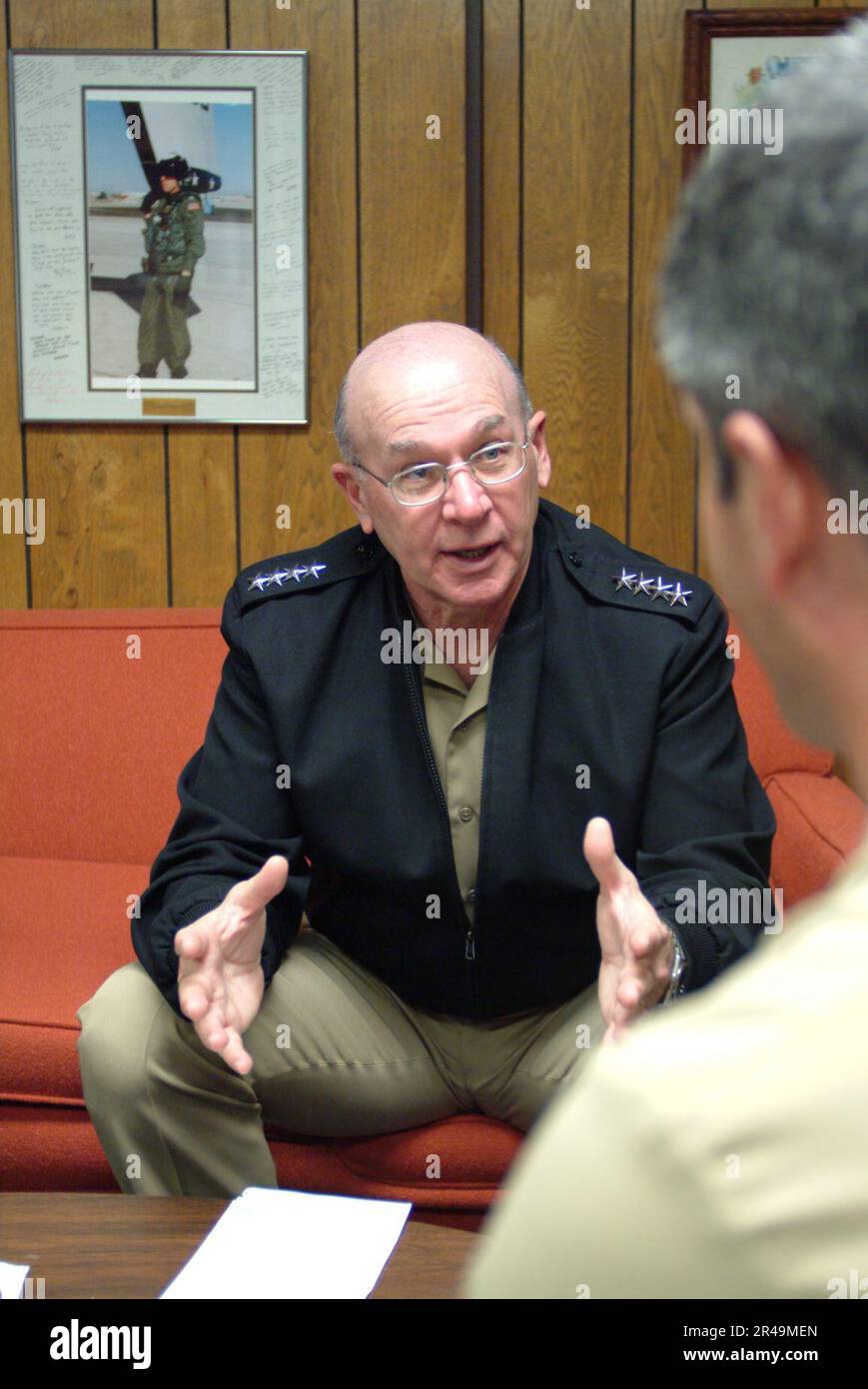 US Navy Adm. Vern Clark Stock Photo - Alamy