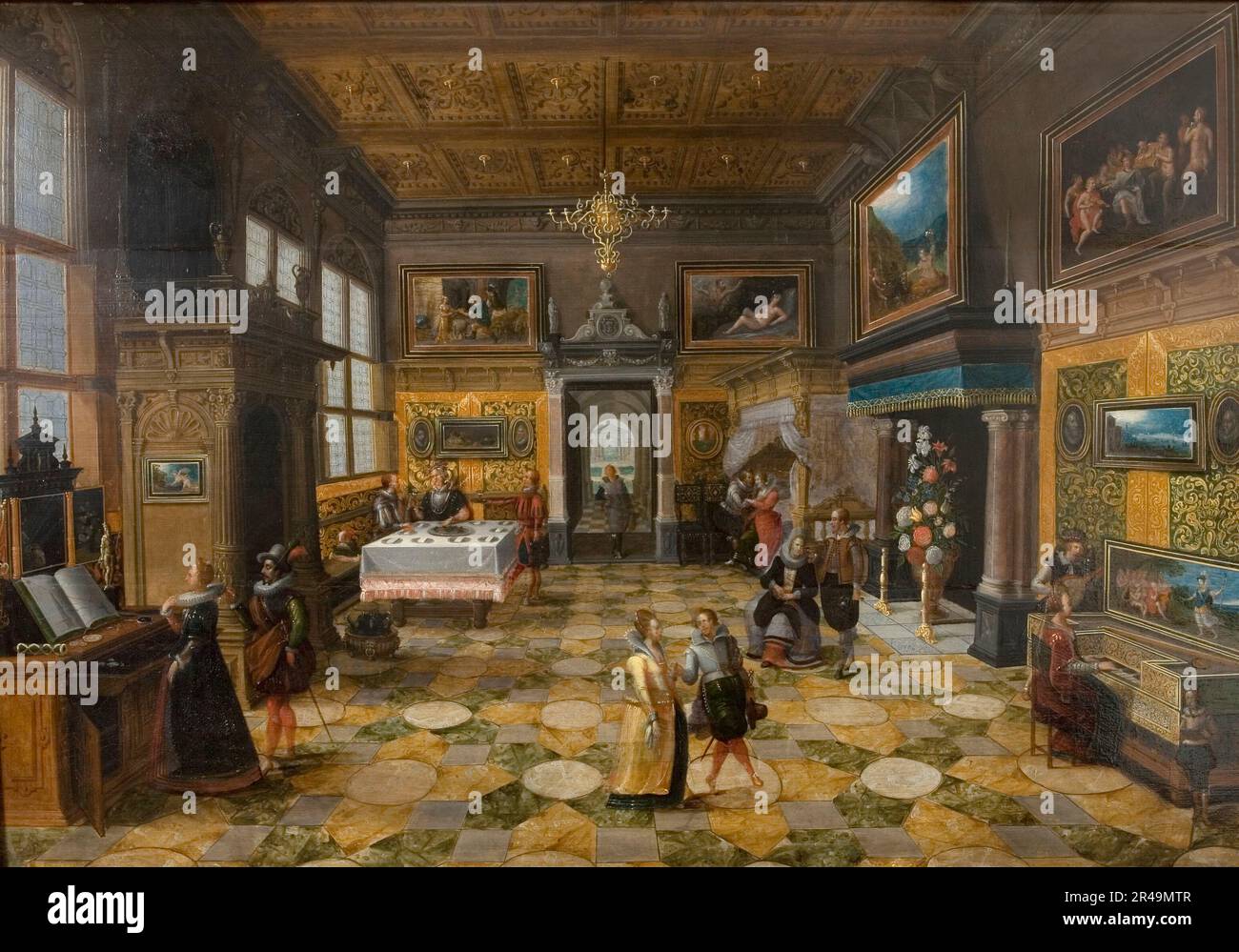 Allegory of the five senses hi-res stock photography and images - Alamy