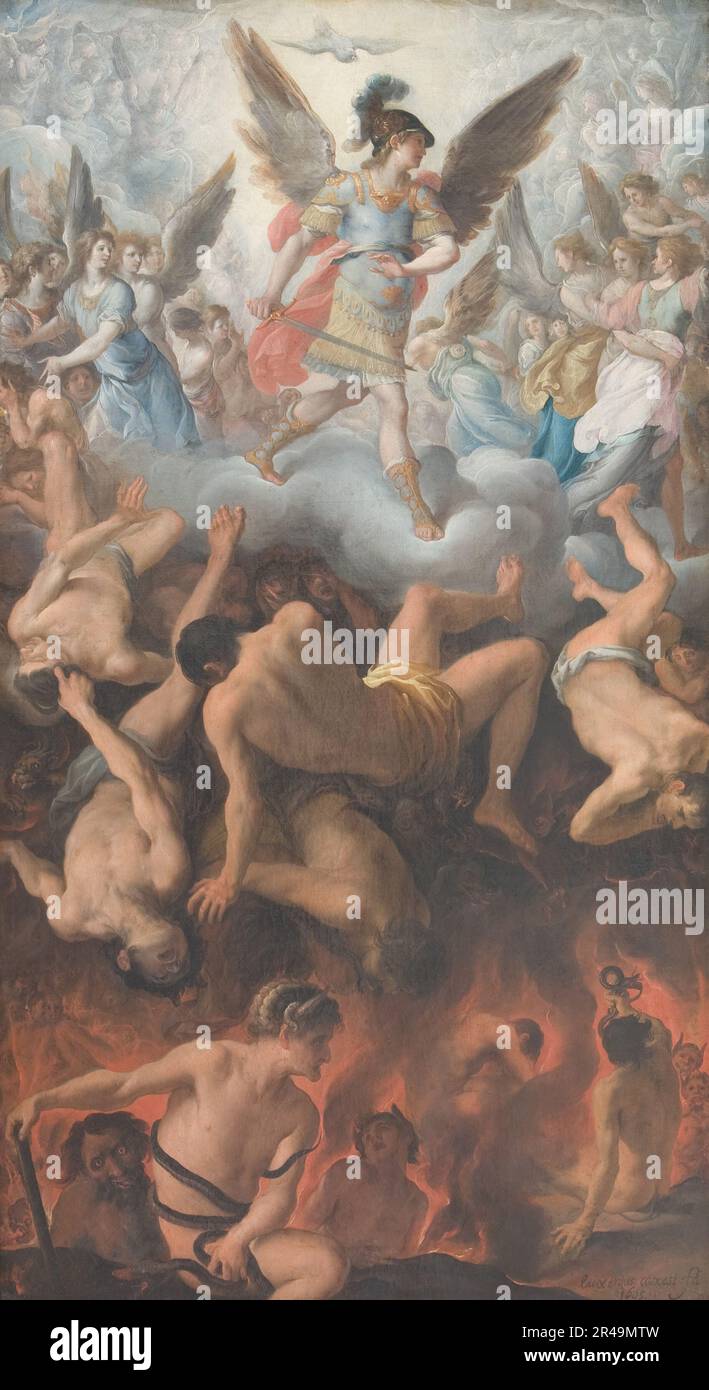 The Fall of the Rebel Angels, 1605 Stock Photo - Alamy