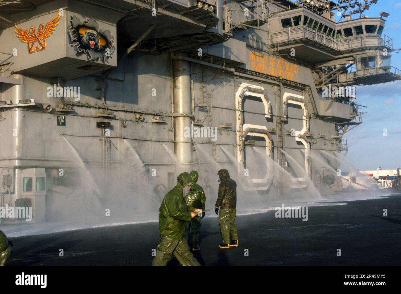 US Navy Members of the Navy's Board of Inspection and Survey (INSURV ...