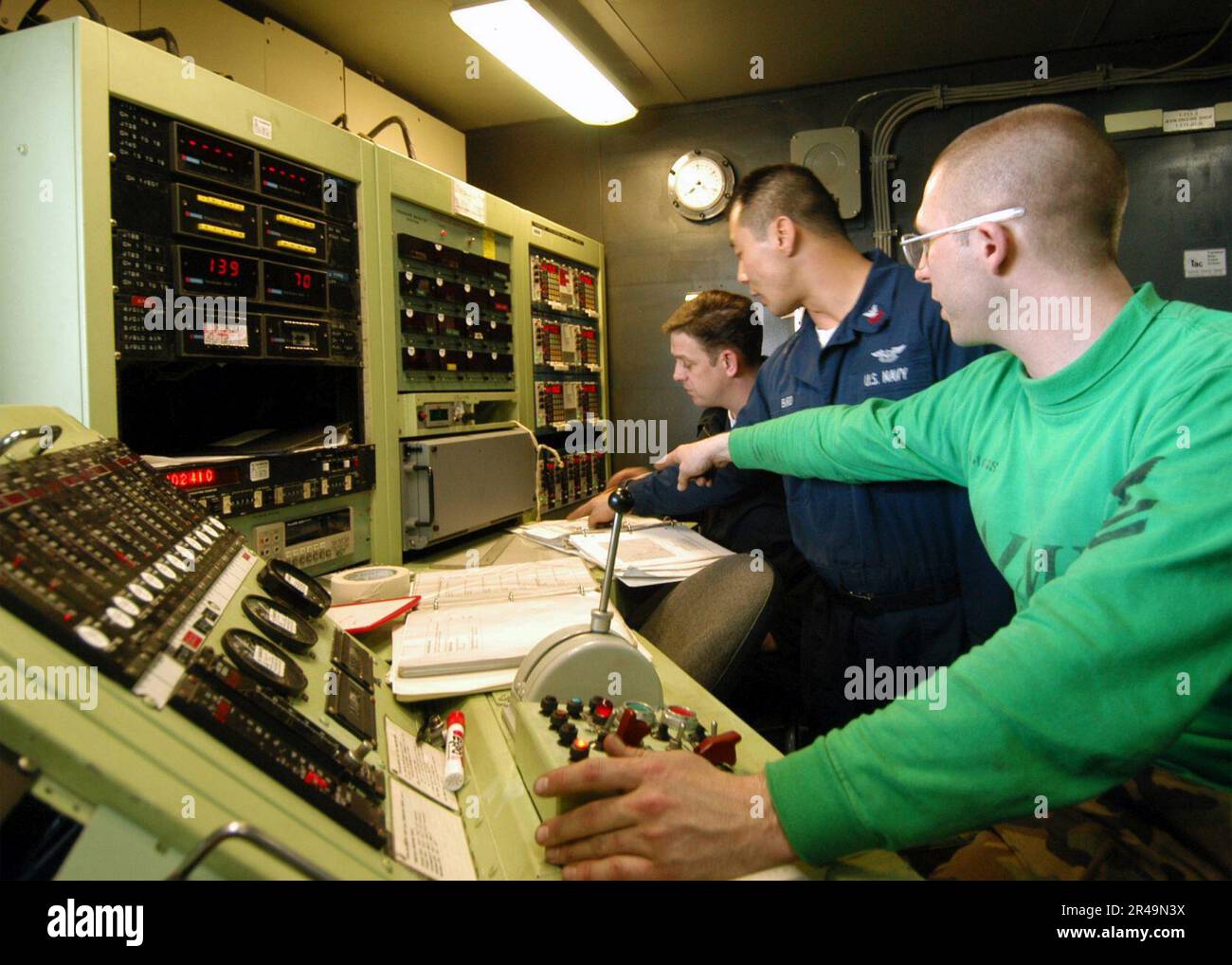 US Navy Aviation Machinist's Mates assigned to Aircraft Intermediate ...