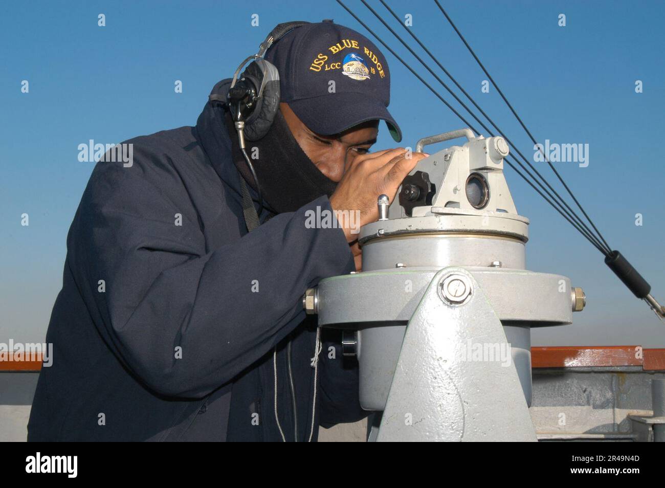 US Navy Quartermaster Stock Photo - Alamy