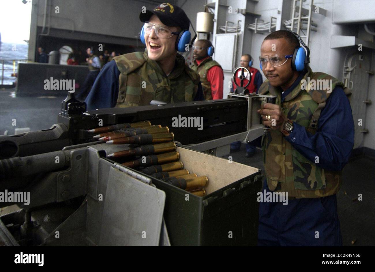 US Navy Gunner's Mate Stock Photo - Alamy