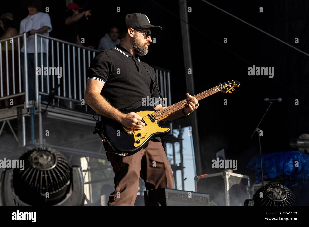 Josh Carter of Phantogram performs on day one of the BottleRock Napa ...
