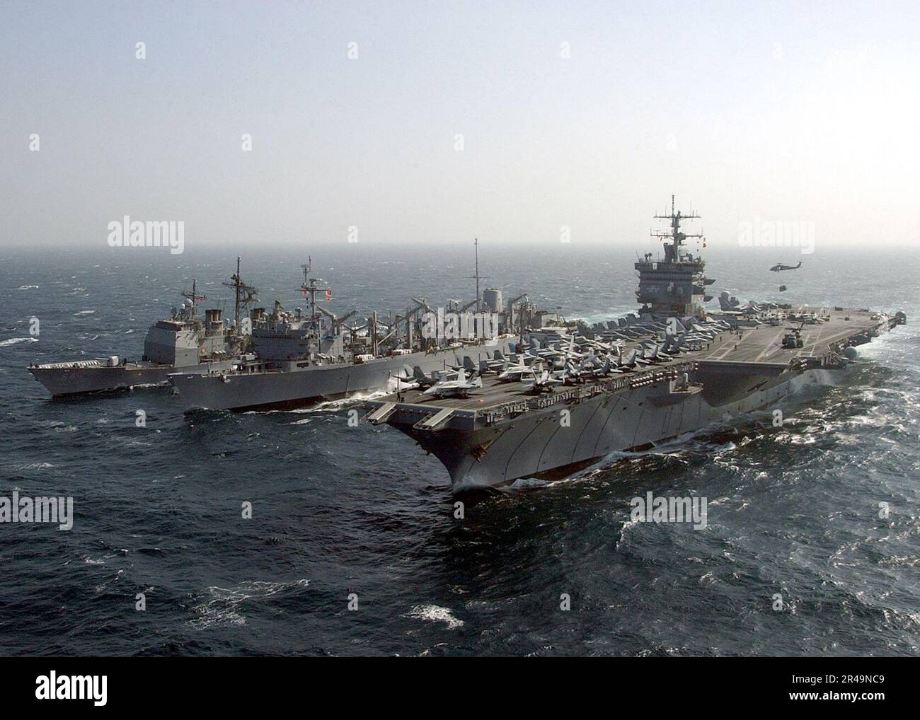 US Navy The nuclear powered aircraft carrier USS Enterprise (CVN 65 ...