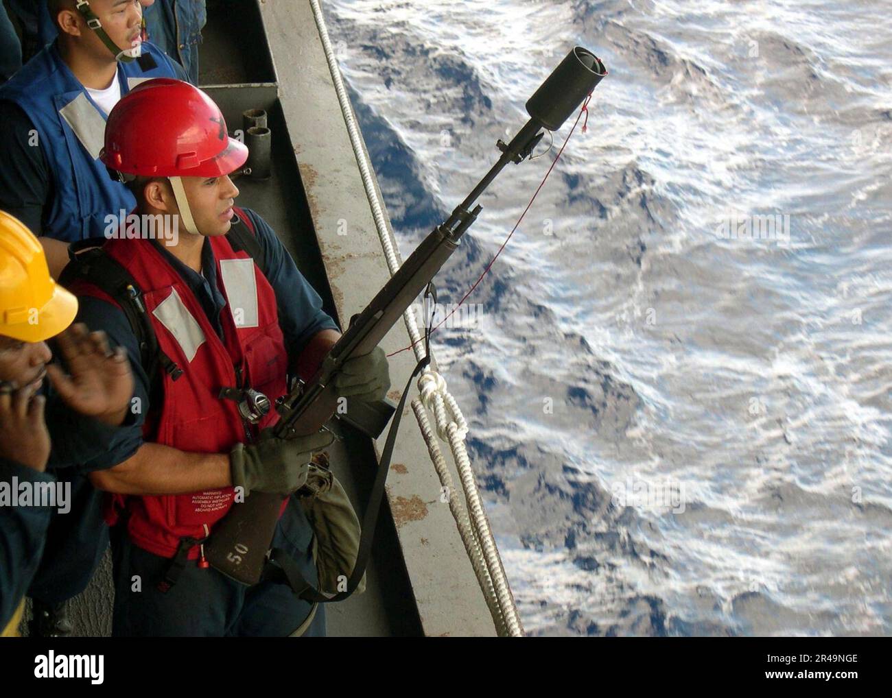 US Navy Gunner's Mate Stock Photo - Alamy
