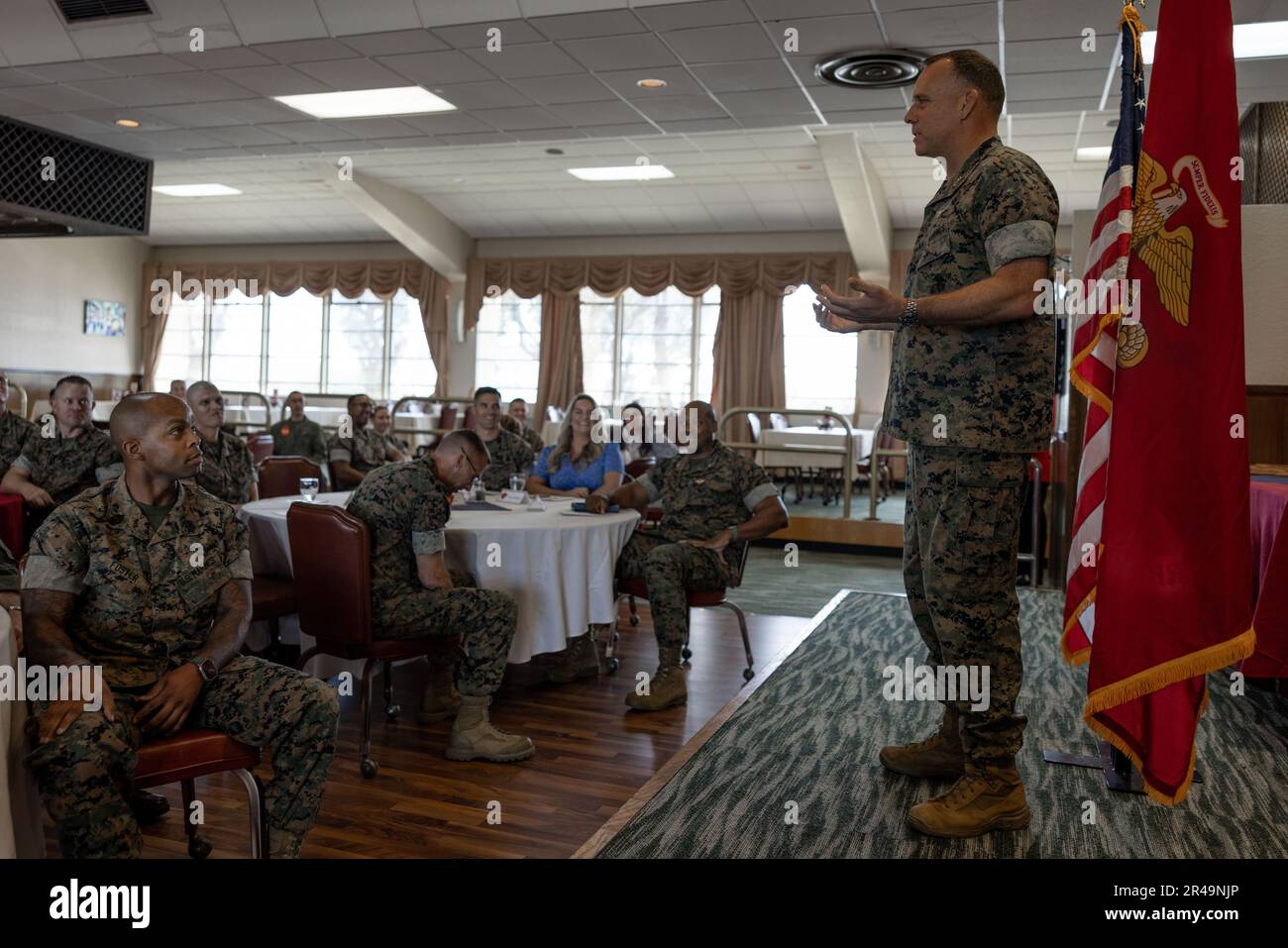 U.S. Marine Corps Maj. Gen. Eric Austin, the commanding general of 1st ...
