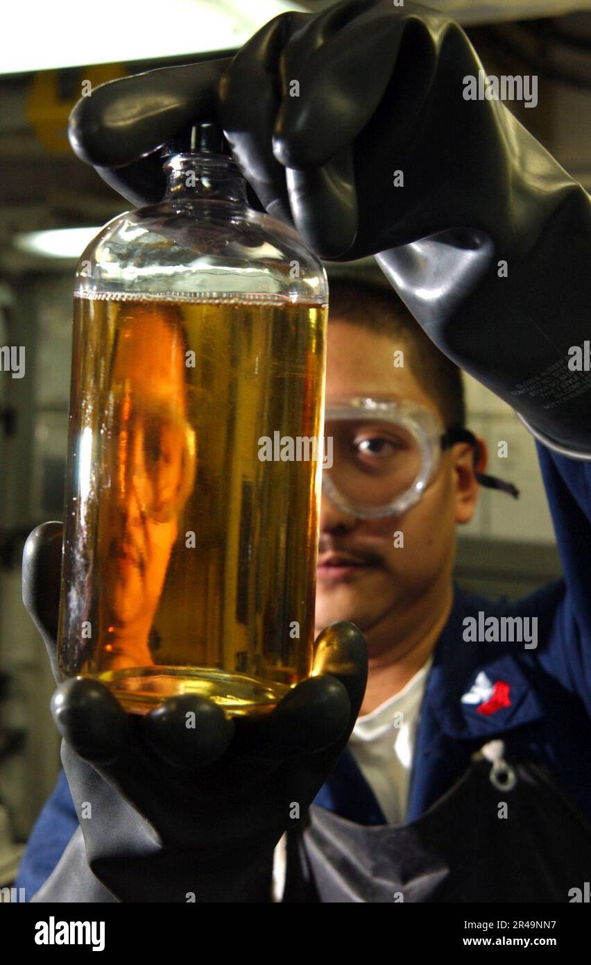 US Navy Gas Turbine System Technician 1st Class also known as the Oil ...