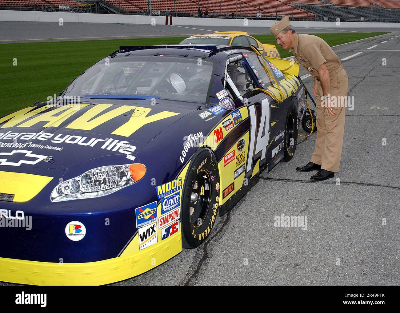 US Navy Rear Adm. Jeffrey Fowler, Commander Navy Recruiting Command ...