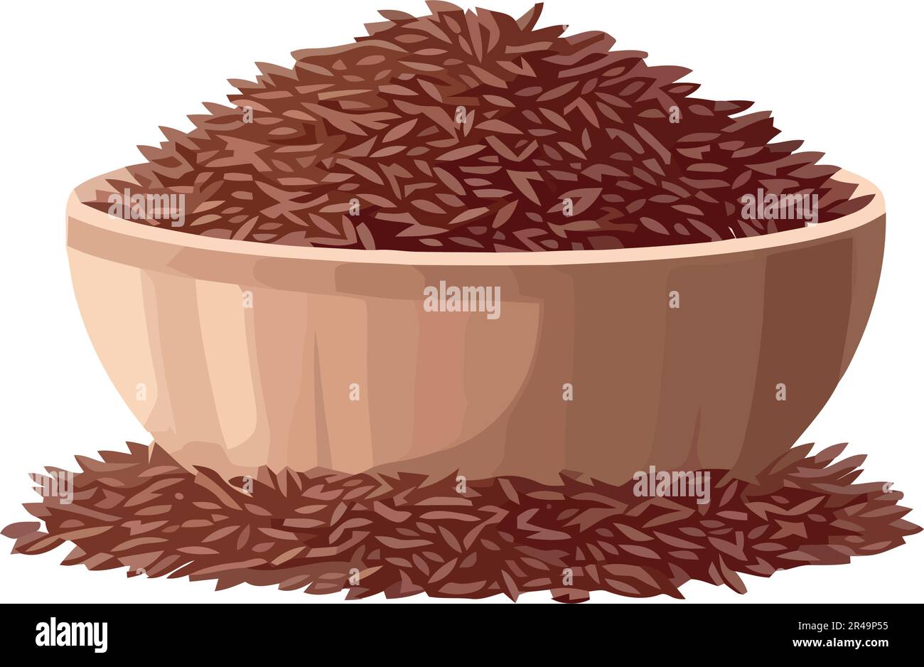 Organic rice vector Stock Vector Image & Art - Alamy