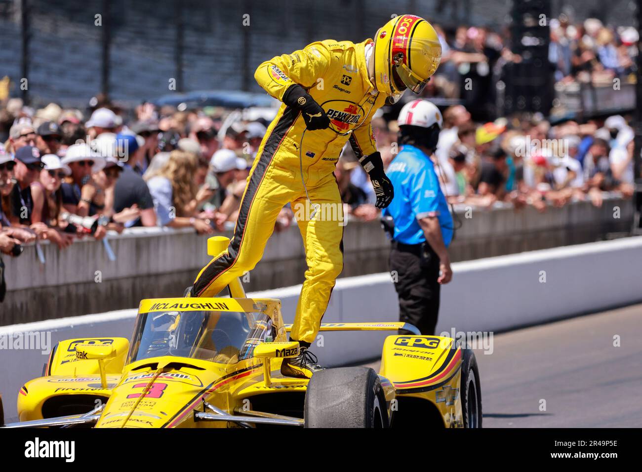 Indianapolis, USA. 26th May, 2023. INDIANAPOLIS, INDIANA - MAY 26: Team ...