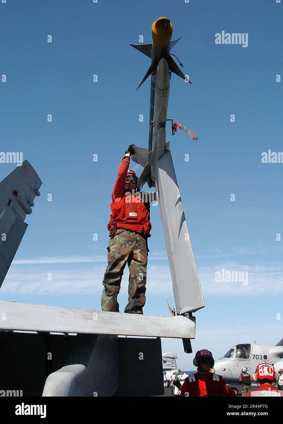 US Navy Aviation Ordnanceman Stock Photo - Alamy