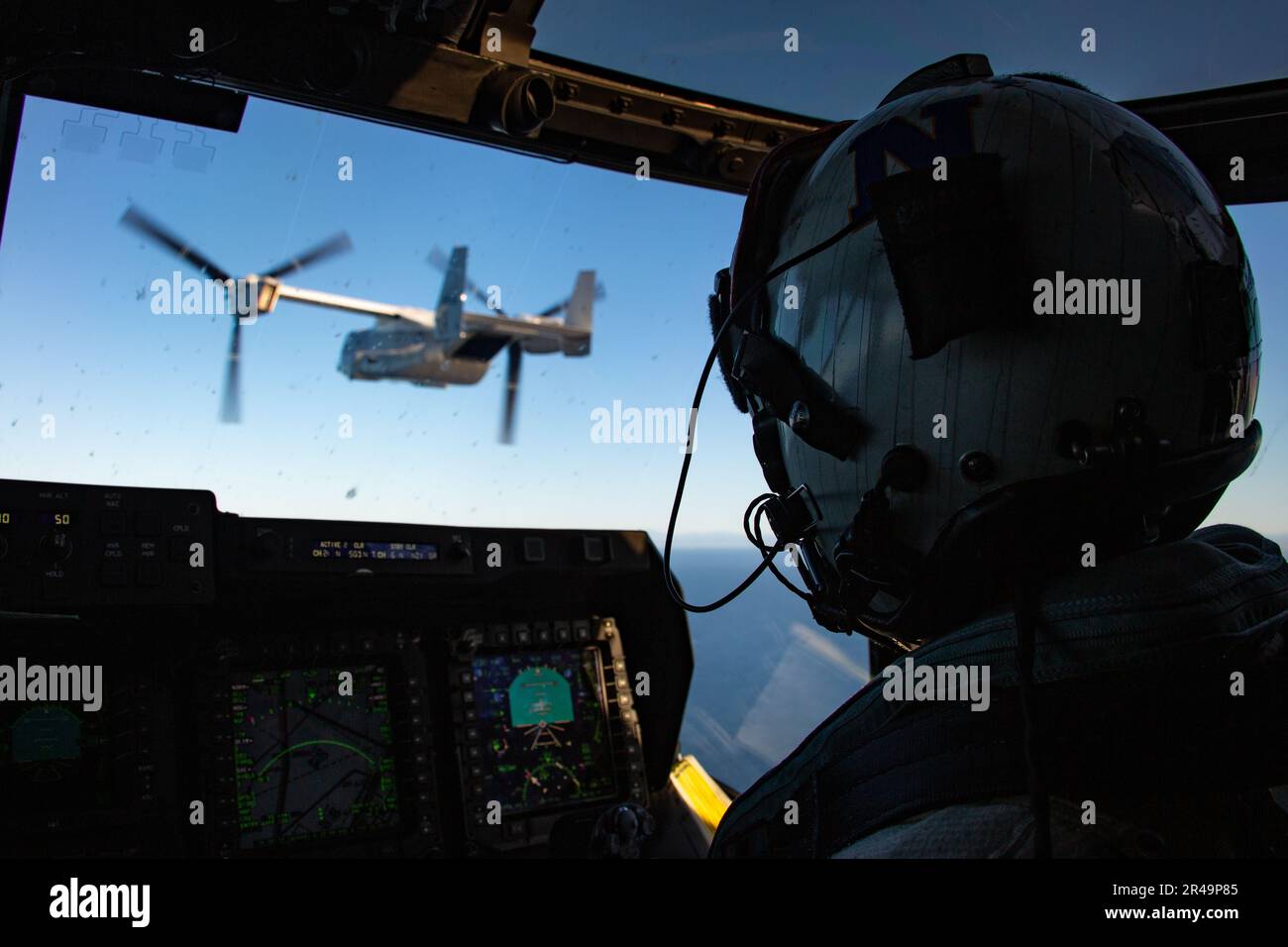 PACIFIC OCEAN (Jan. 25, 2023) Lt. Jim Ruck, from Alameda, Calif., flies ...