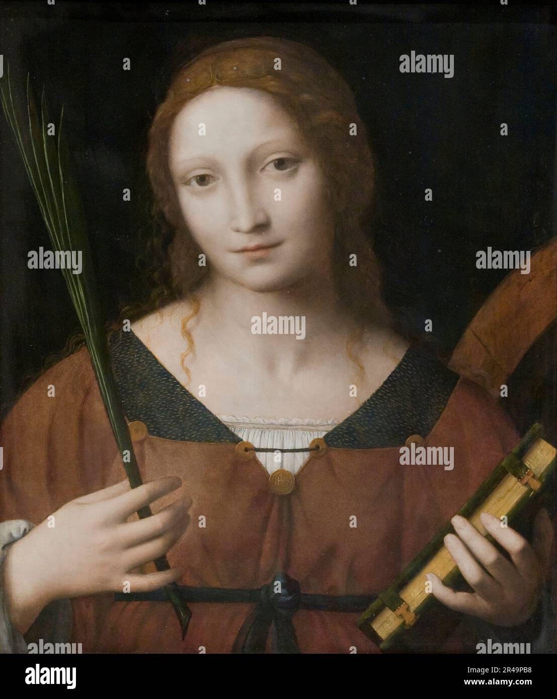 Luini saint catherine hi-res stock photography and images - Alamy