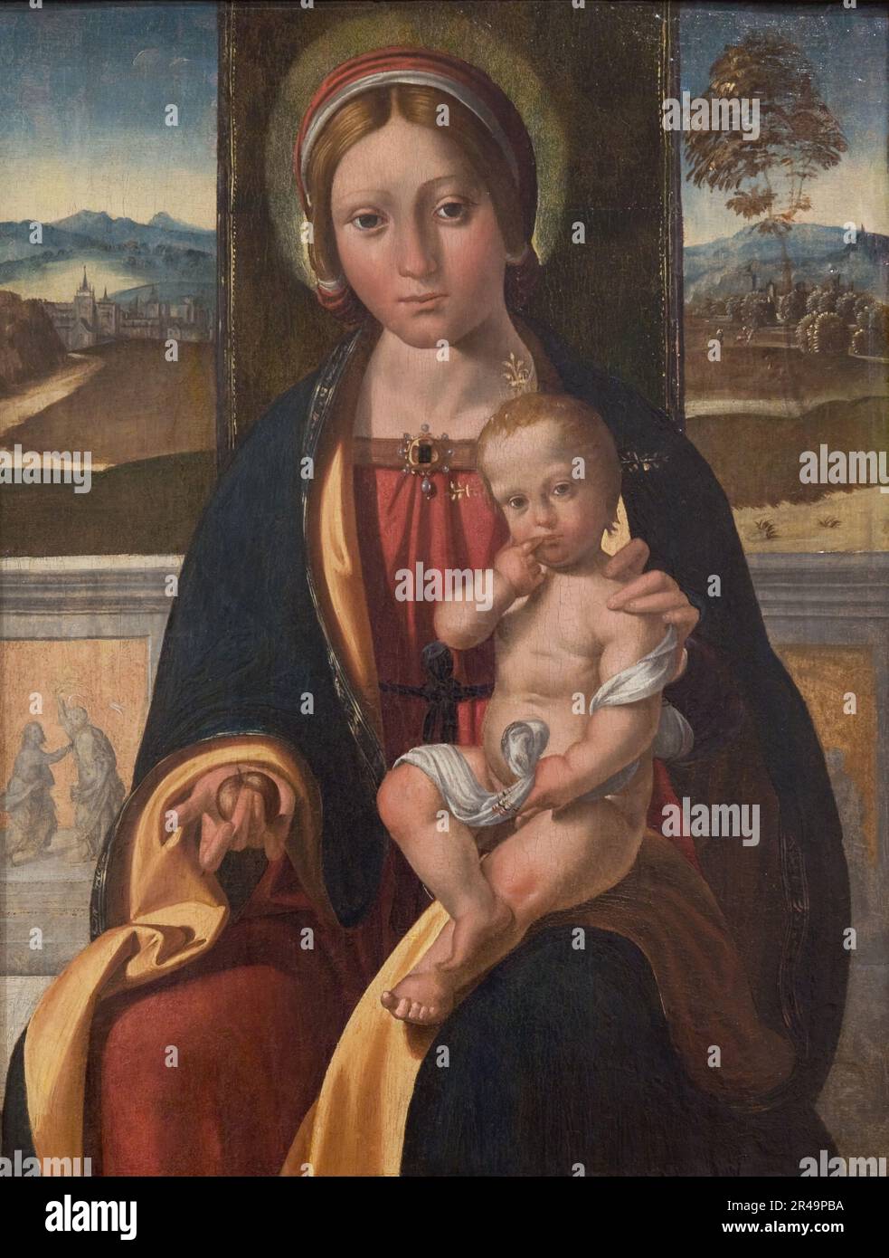 The Virgin and Child, 1497-1500. Earlier ascribed to Boccaccio ...