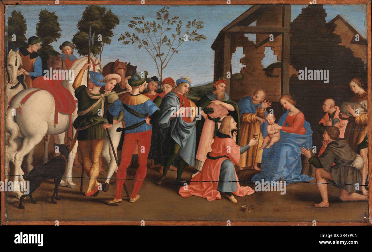 The Adoration of the Kings, 1500-1599 Stock Photo - Alamy