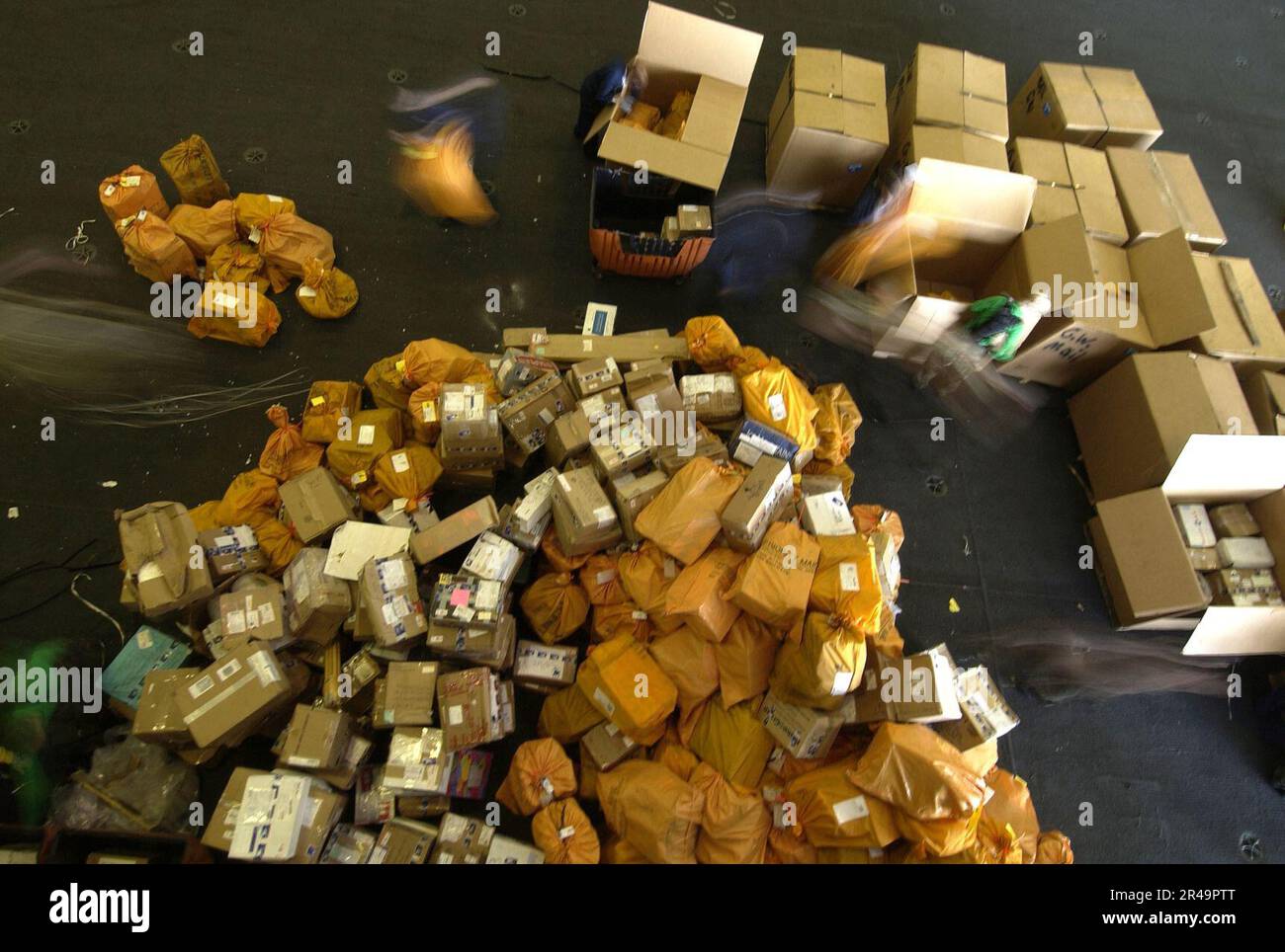 US Navy Members of the S-12 division on board USS George Washington ...