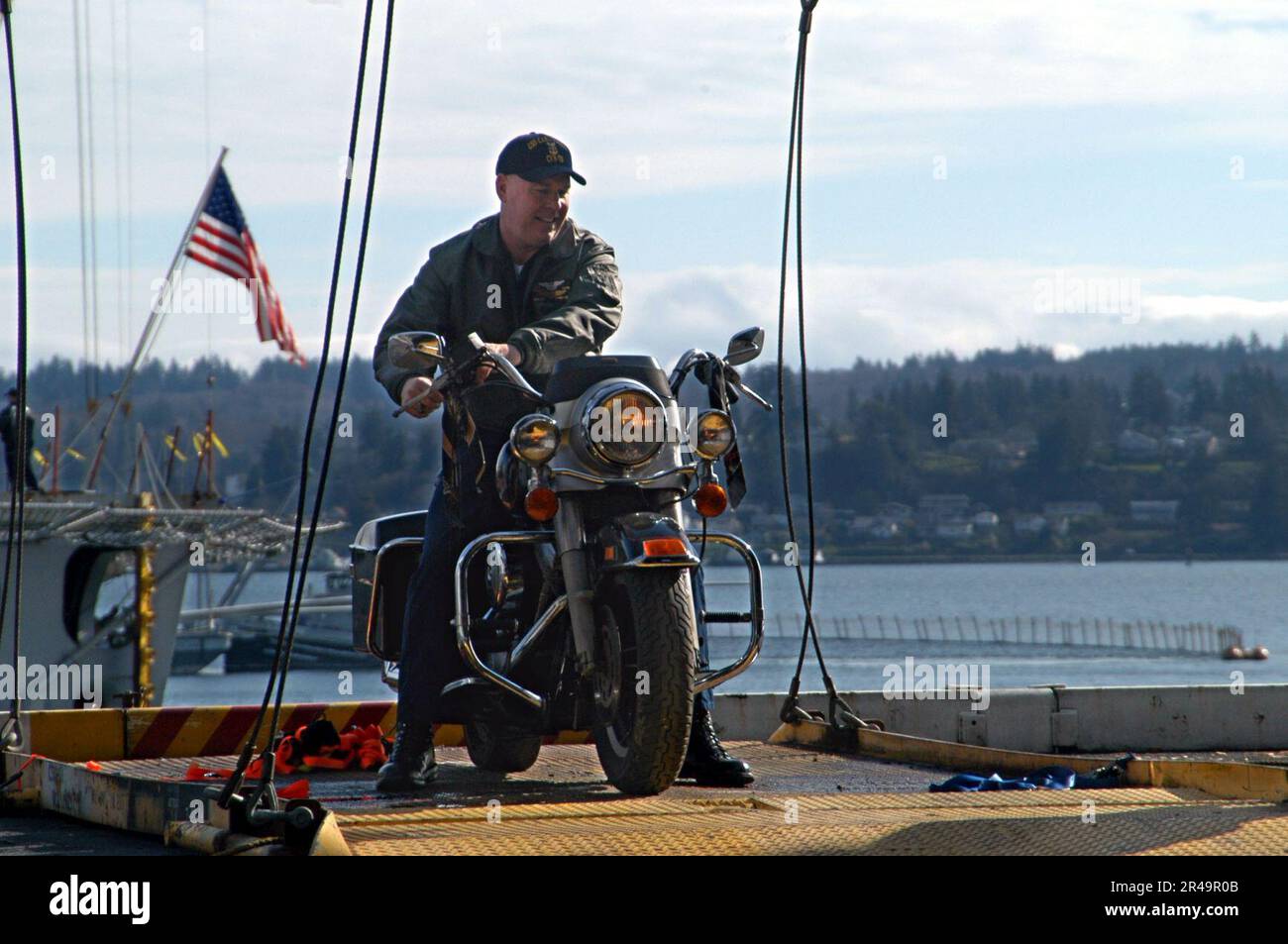 US Navy Master Imperial Beach, Calif., fires up the engine to his ...
