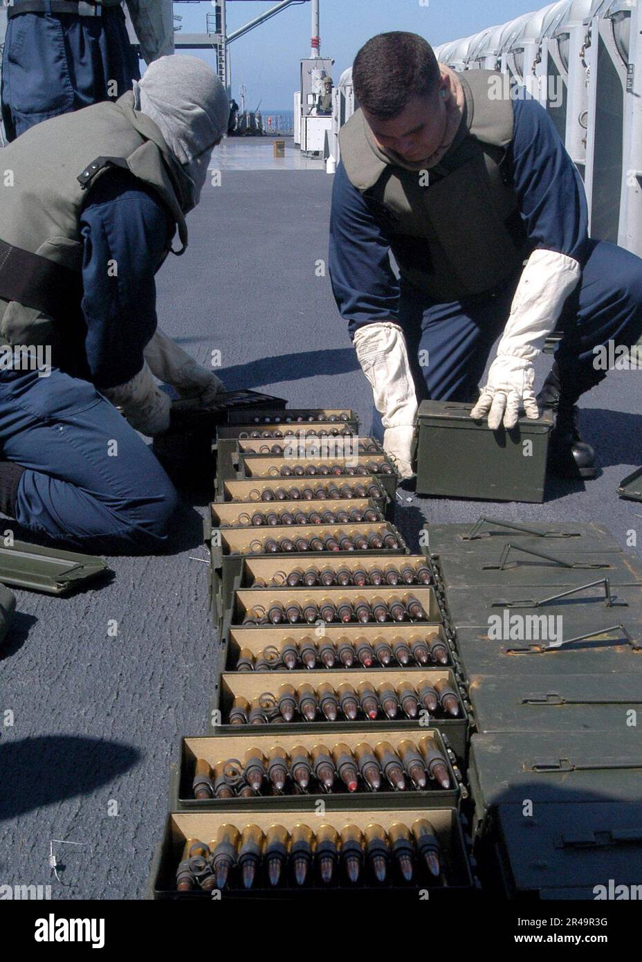 US Navy Quartermaster Stock Photo - Alamy