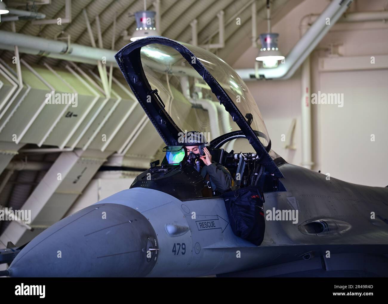Capt. Kevin “Shredder” Fanter, 35th Fighter Squadron pilot and chief of ...
