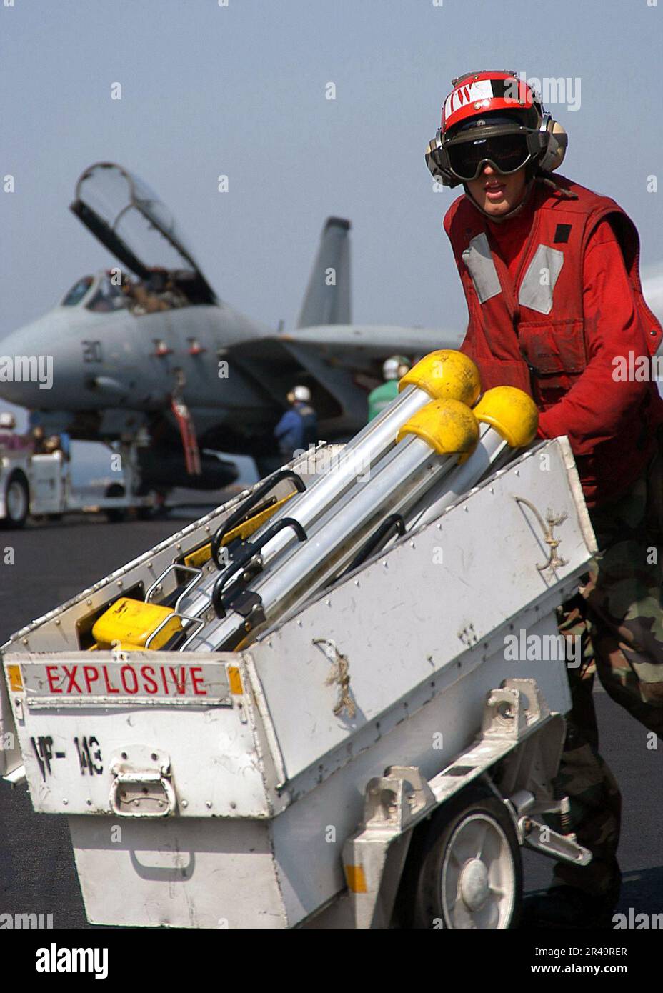US Navy Aviation Ordnanceman Stock Photo - Alamy