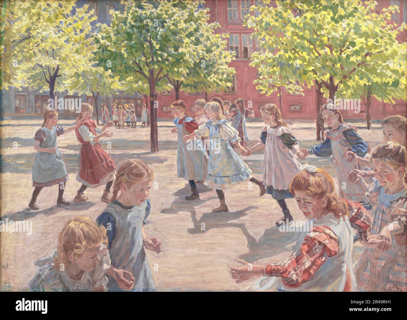 Children exercise 1900s hi-res stock photography and images - Alamy