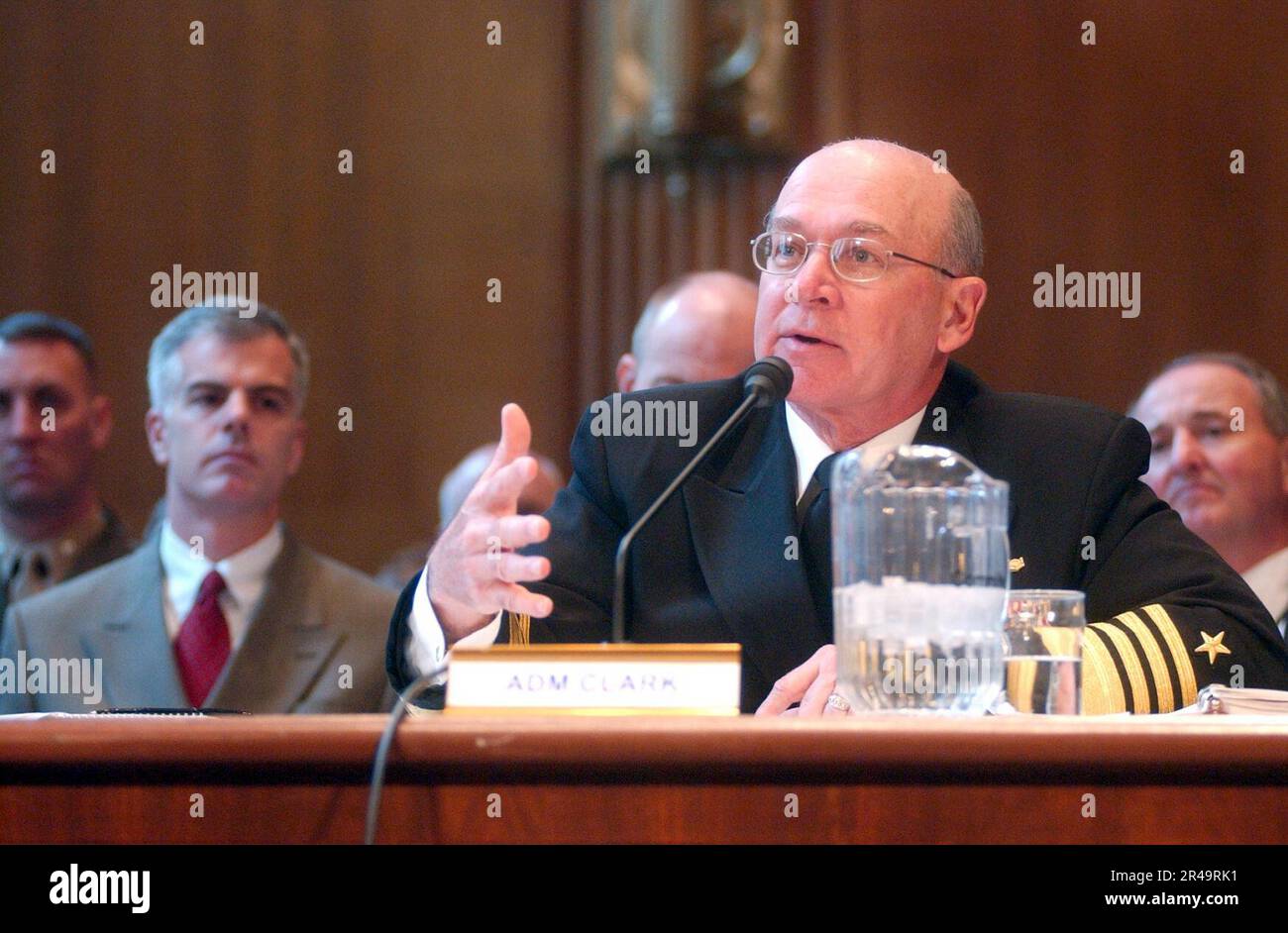 Adm vern clark hi-res stock photography and images - Alamy