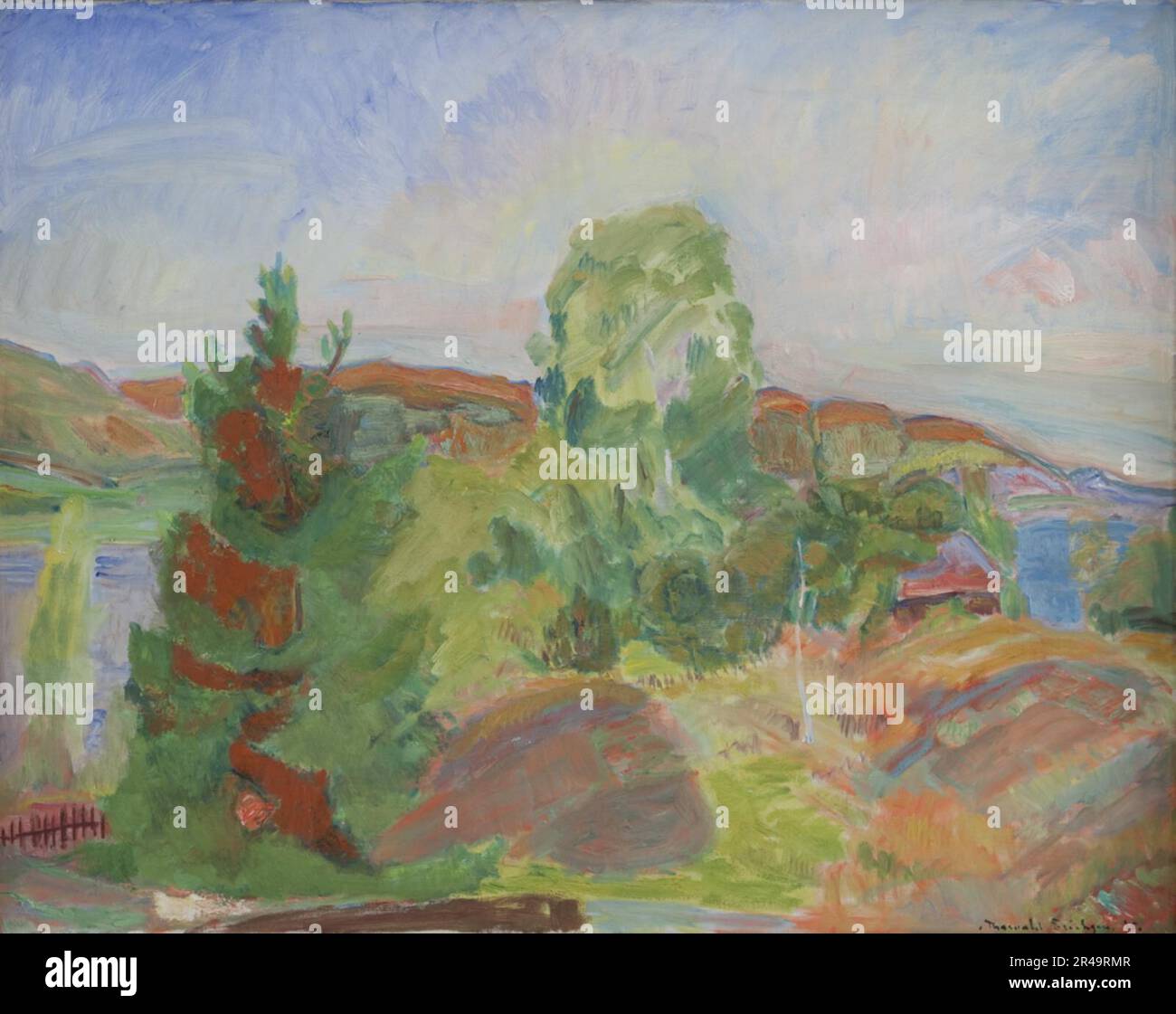 Norwegian post impressionist hi-res stock photography and images - Alamy