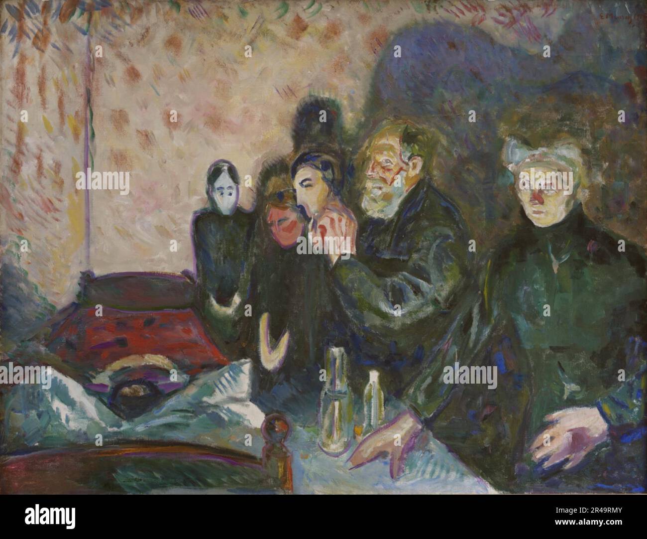 20th century woman in prayer painting hi-res stock photography and ...