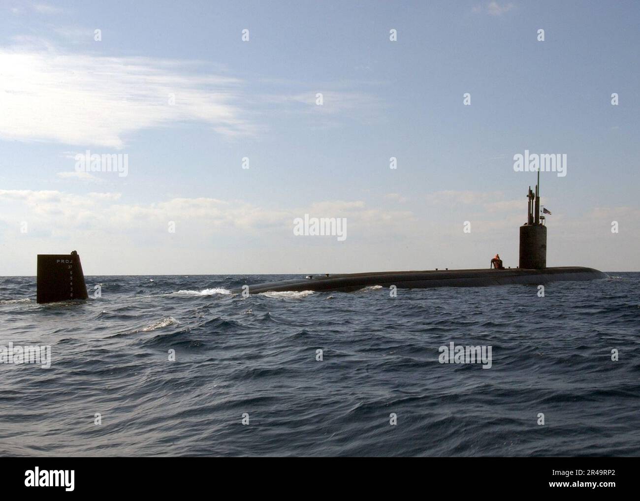 US Navy The Los Angeles-Class attack submarine USS Toledo (SSN 769 ...
