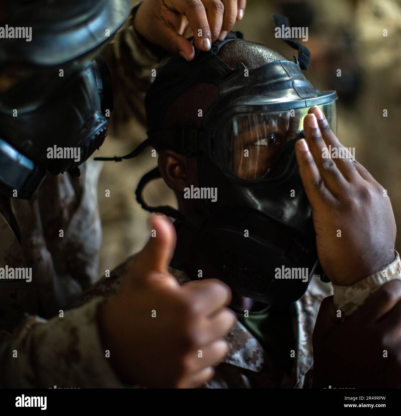 U.S. Marine Corps recruits with India Company, 3rd Recruit Training ...