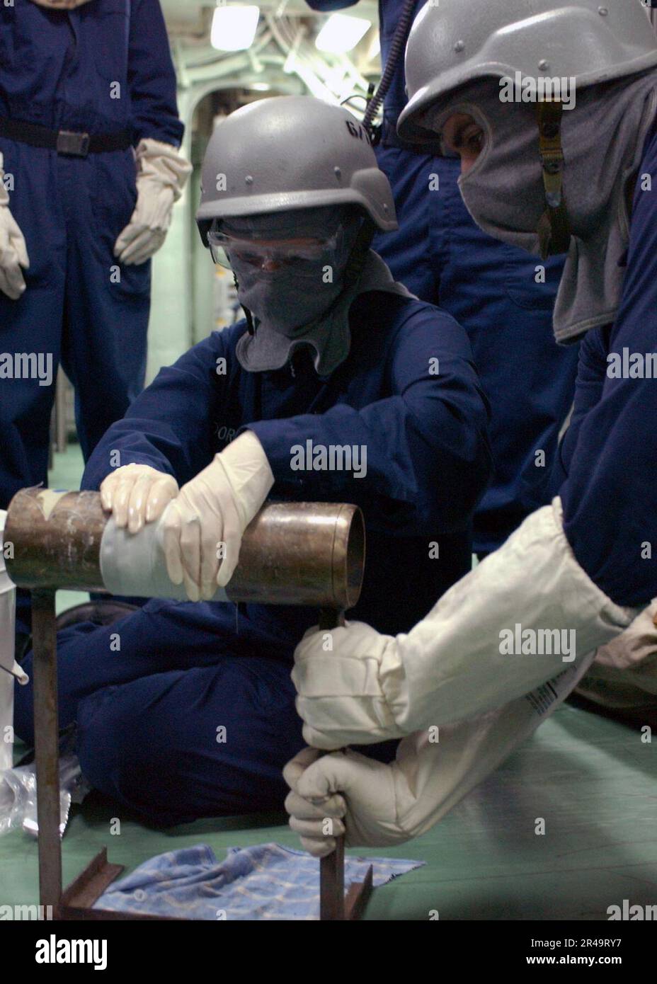 US Navy Interior Communications Electrician Stock Photo - Alamy