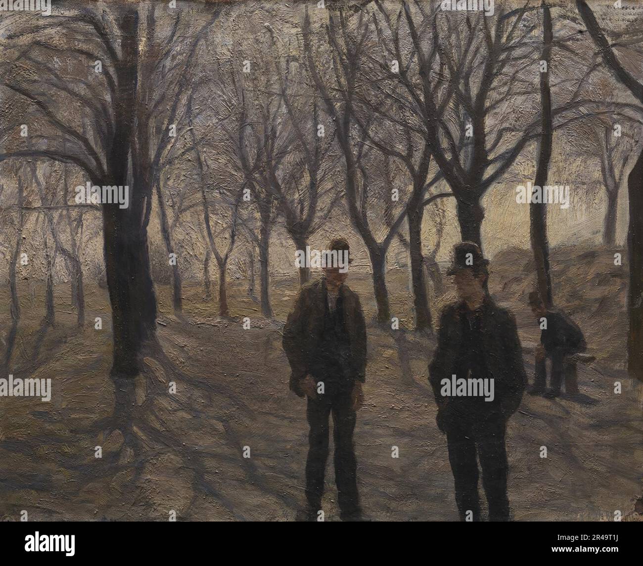 The Ramparts of Christianshavn. Spring, 1892 Stock Photo - Alamy