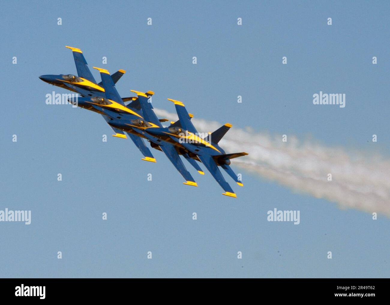 US Navy The U.S. Navy's flight demonstration team, the Blue Angels put ...