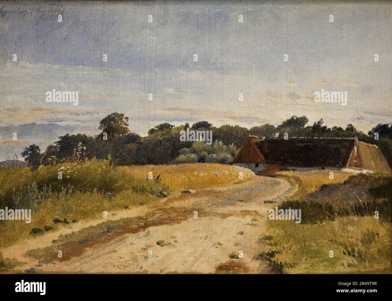 Croft farm painting hi-res stock photography and images - Alamy