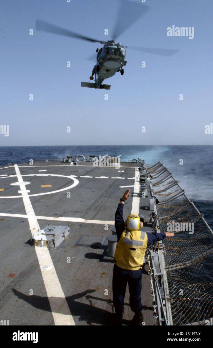 US Navy Landing Signalman Enlisted (LSE), Boatswain's Mate Stock Photo ...