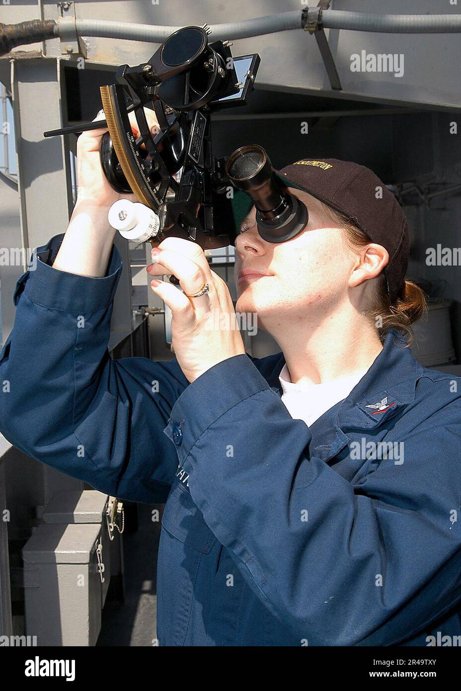 US Navy Quartermaster Stock Photo - Alamy