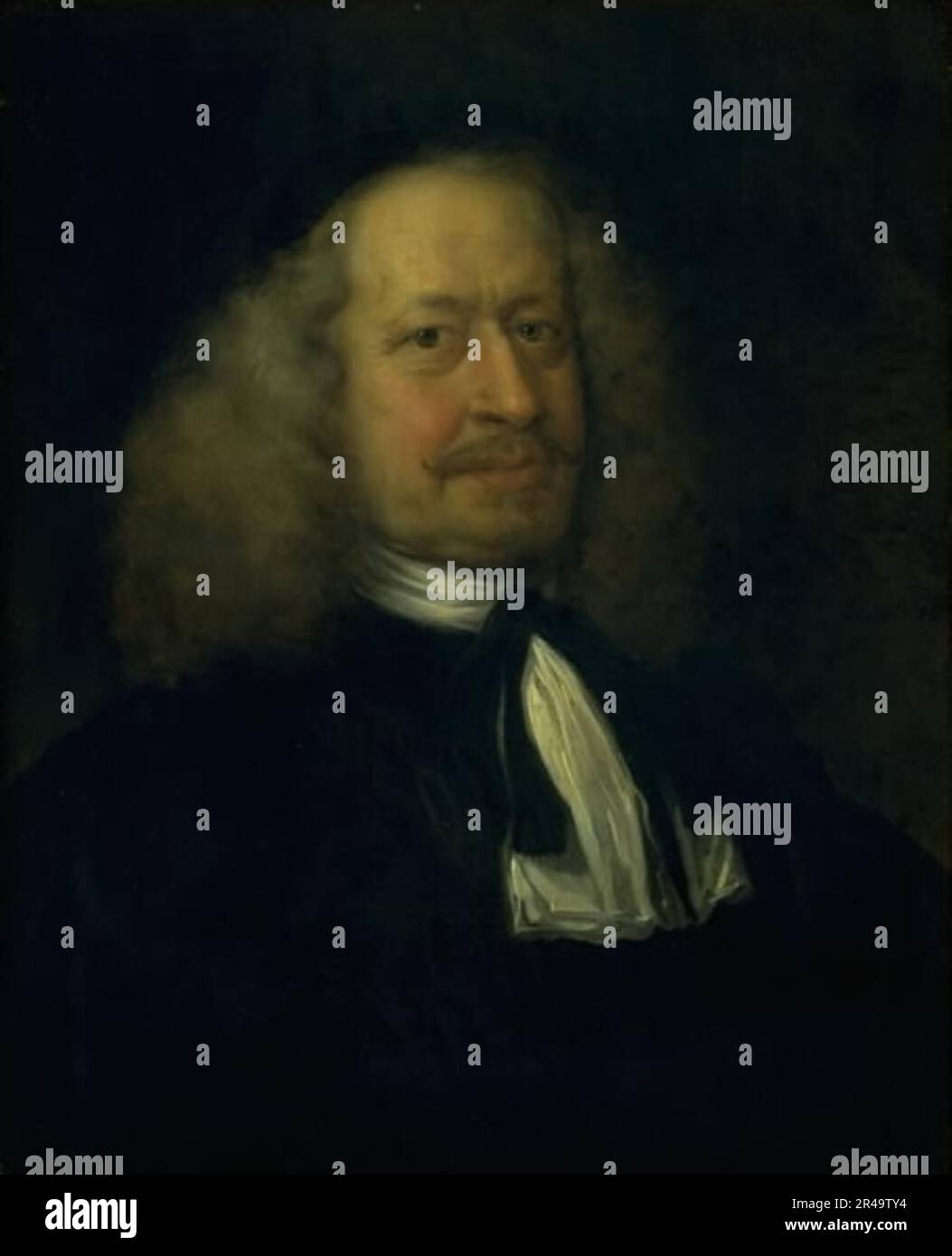 Portrait of Adam Olearius, Librarian to the Court at Gottorp, 1669 ...